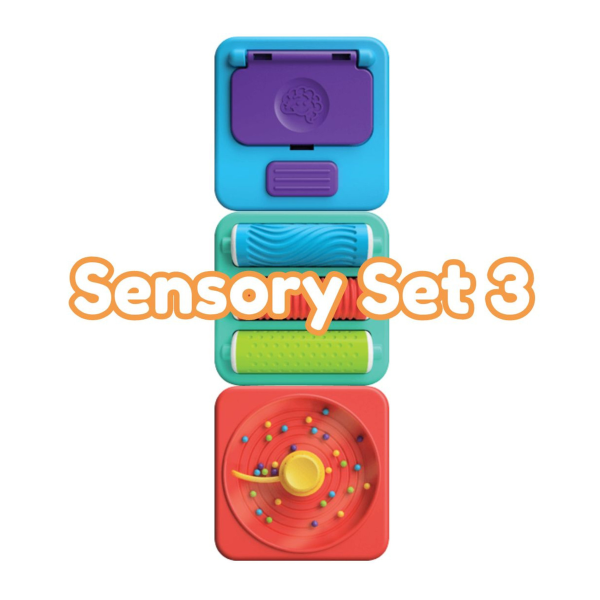 Fat Brain | PlayTab Modular Activity Board | Sensory Set 3 — The ...
