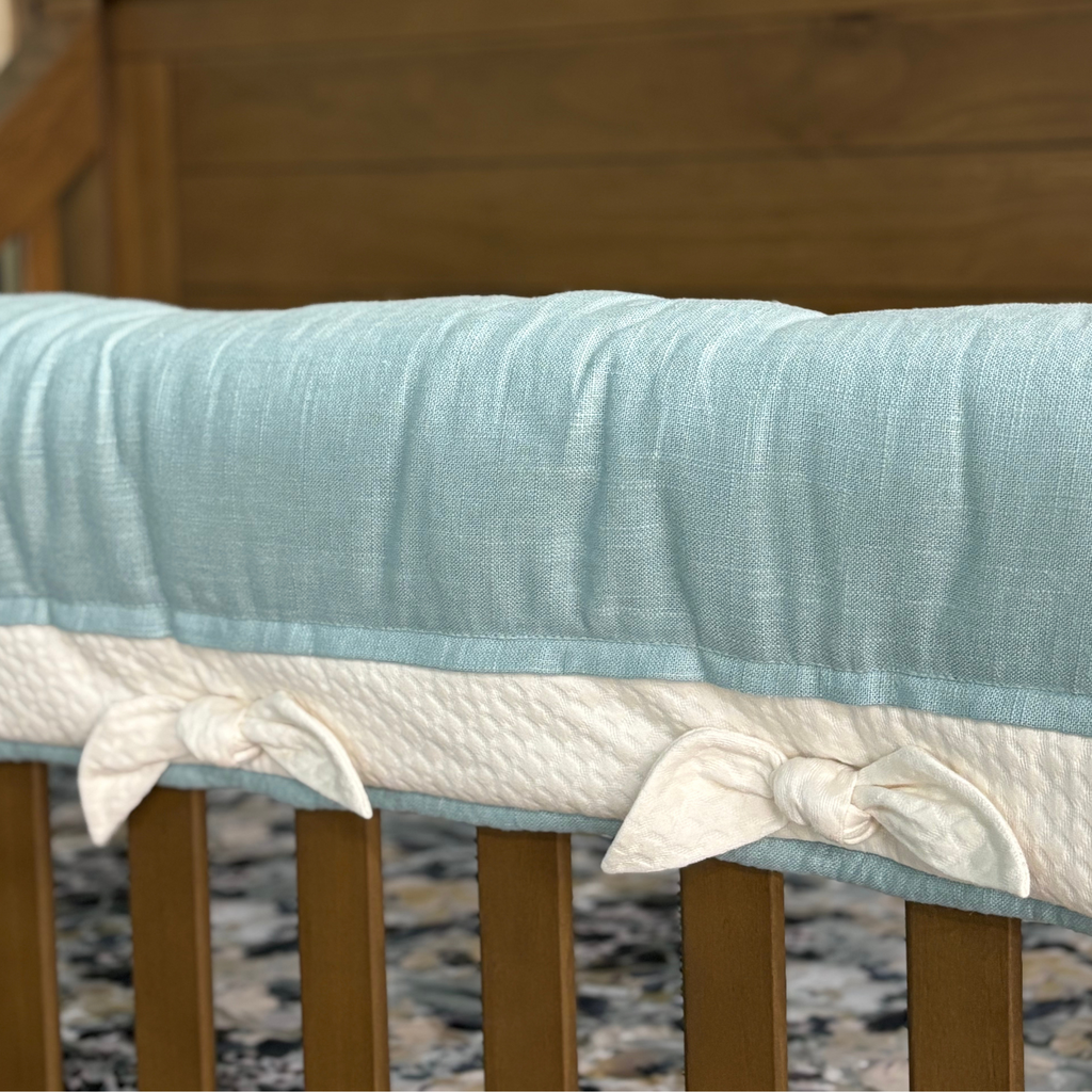 Custom Teething Crib Rail Covers | The Kangaroo Pouch