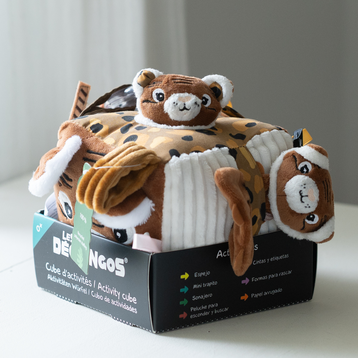 Triaction Toys | Activity Cube | Speculos the Tiger — The Kangaroo Pouch