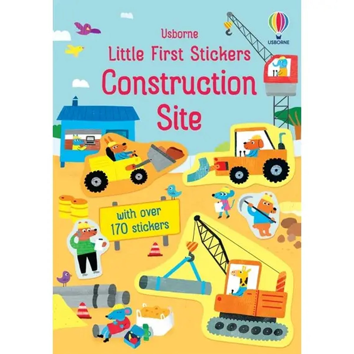 Usborne Books | Little First Stickers Construction Site — The Kangaroo ...